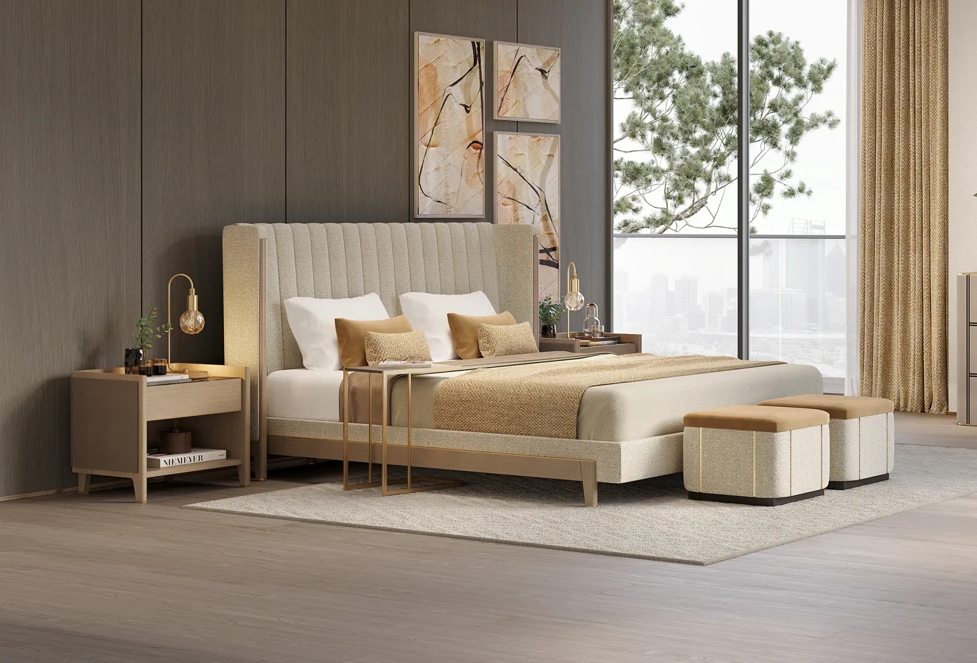 A TEXTURED SLEEP SPACE